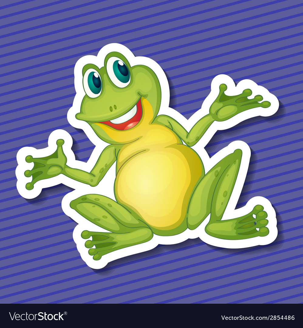 Frog Royalty Free Vector Image - VectorStock