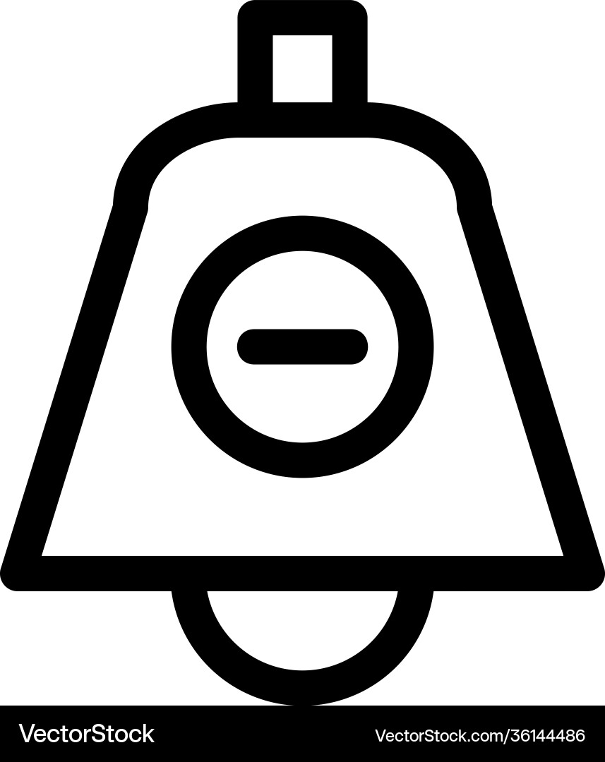 Silent icon or logo isolated sign symbol Vector Image