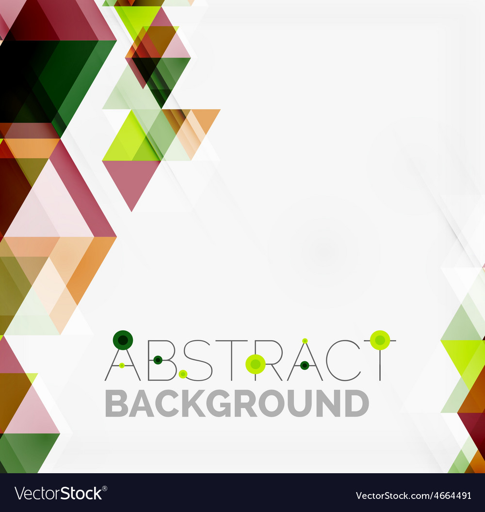 Abstract geometric background modern overlapping Vector Image