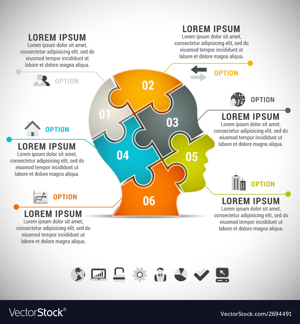 Infographic Royalty Free Vector Image - VectorStock