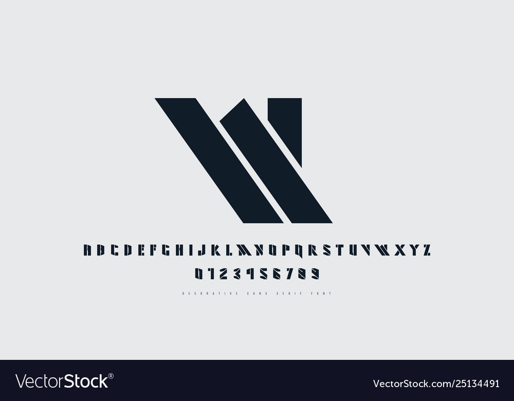 Stock stencil-plate sans serif font Royalty Free Vector Stock stencil-plate sans serif font Royalty Free Vector