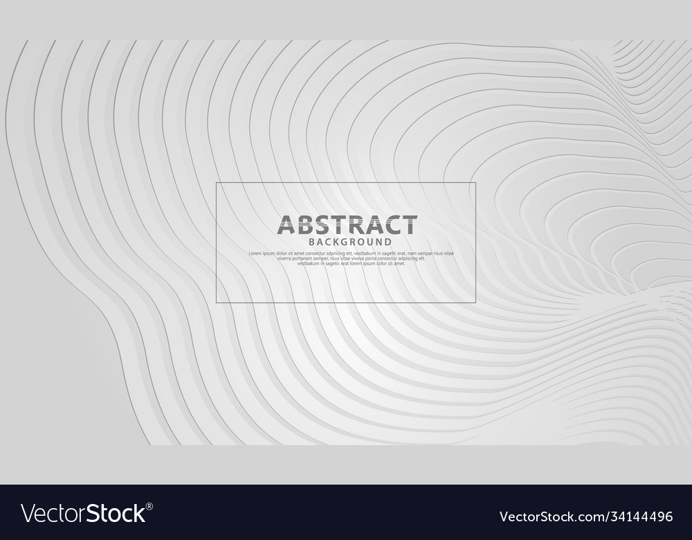 Abstract flow lines background with elegant Vector Image