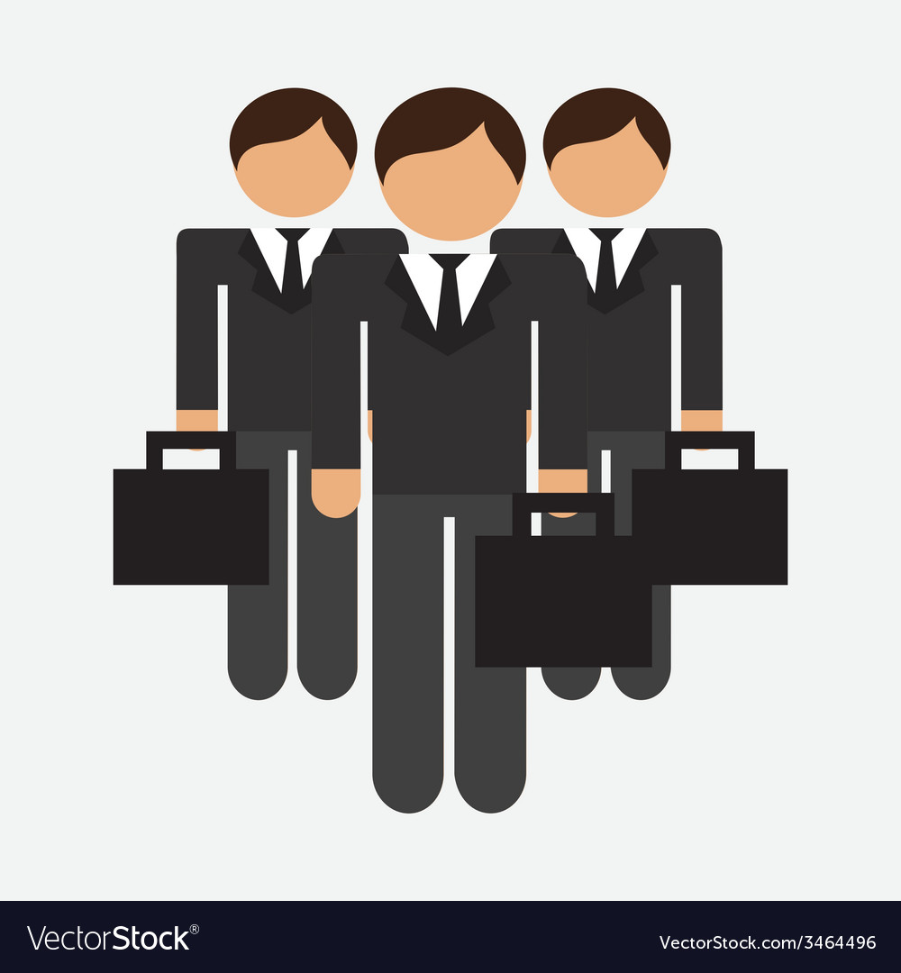 Business people Royalty Free Vector Image - VectorStock