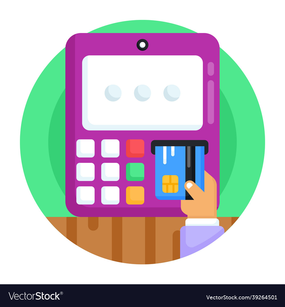 Atm machine Royalty Free Vector Image - VectorStock