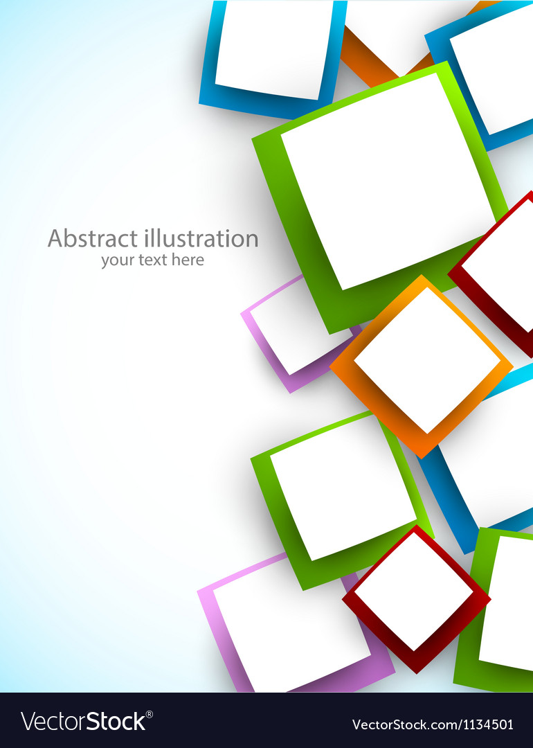 Background with squares Royalty Free Vector Image