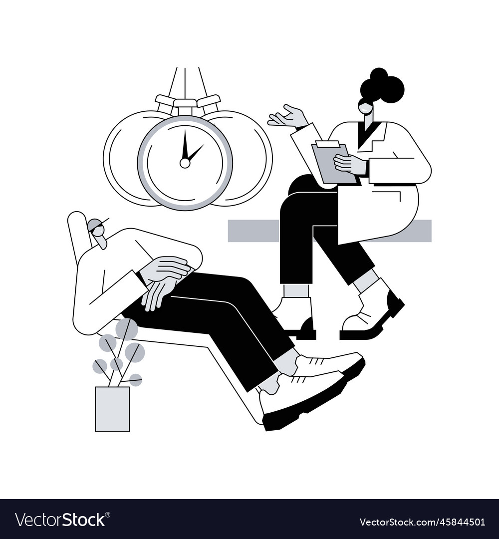 Hypnosis practice abstract concept Royalty Free Vector Image