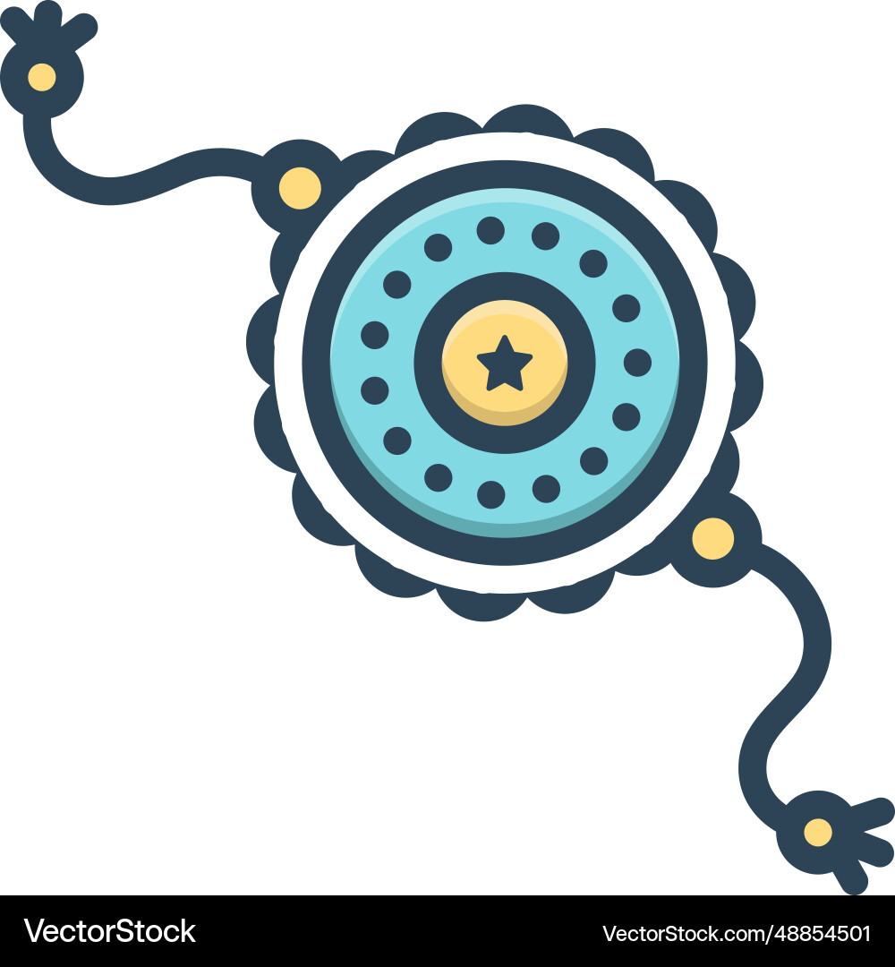 Rakhi Royalty Free Vector Image - VectorStock
