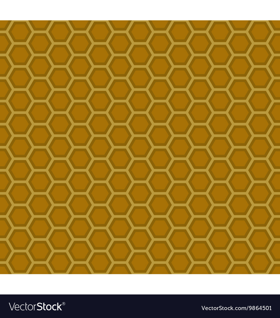 Seamless Honeycomb Pattern Royalty Free Vector Image