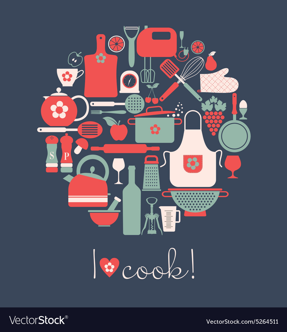 Kitchen Royalty Free Vector Image - VectorStock