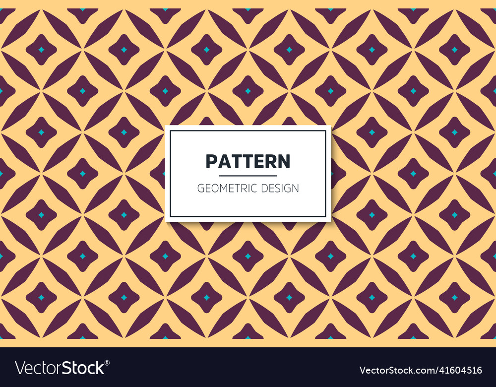 Geometric simple seamless pattern with colorful Vector Image