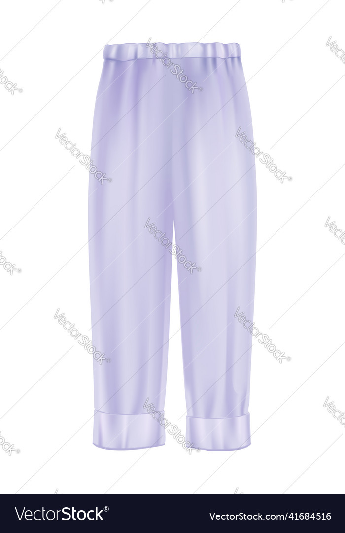 Realistic pyjamas Royalty Free Vector Image - VectorStock