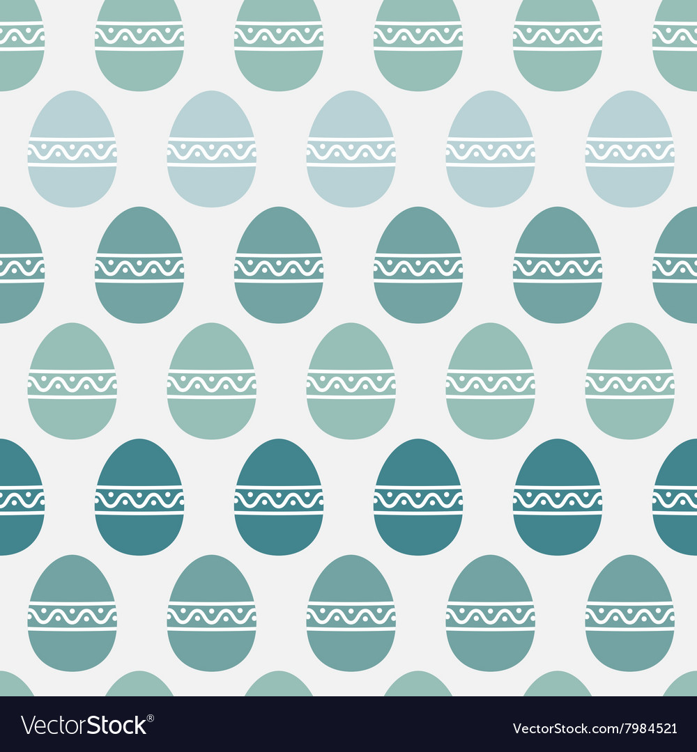 Abstract easter eggs pattern Royalty Free Vector Image