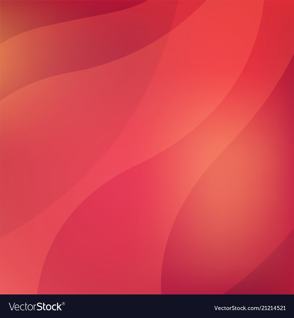 Red abstract background with shiny wavy pattern Vector Image