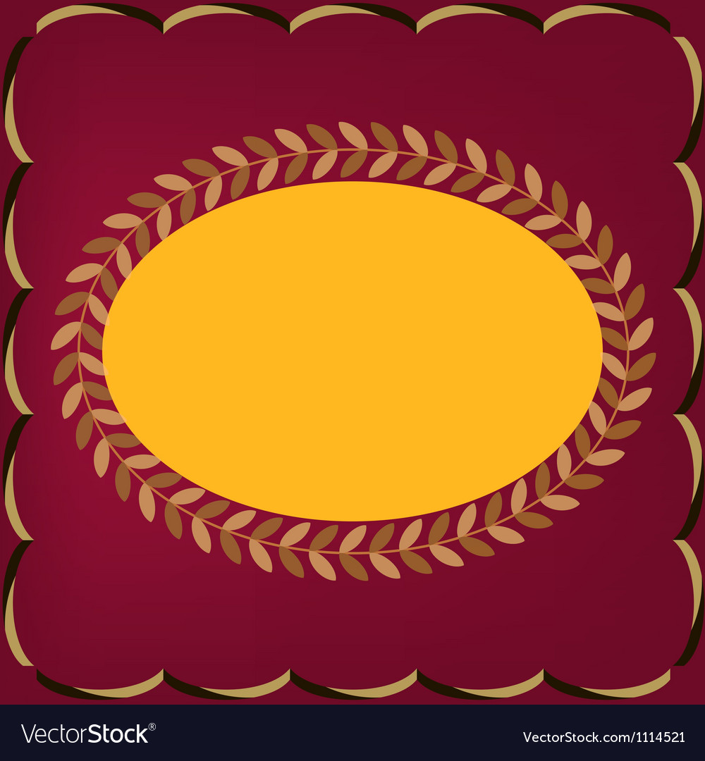 Simple frame Royalty Free Vector Image - VectorStock