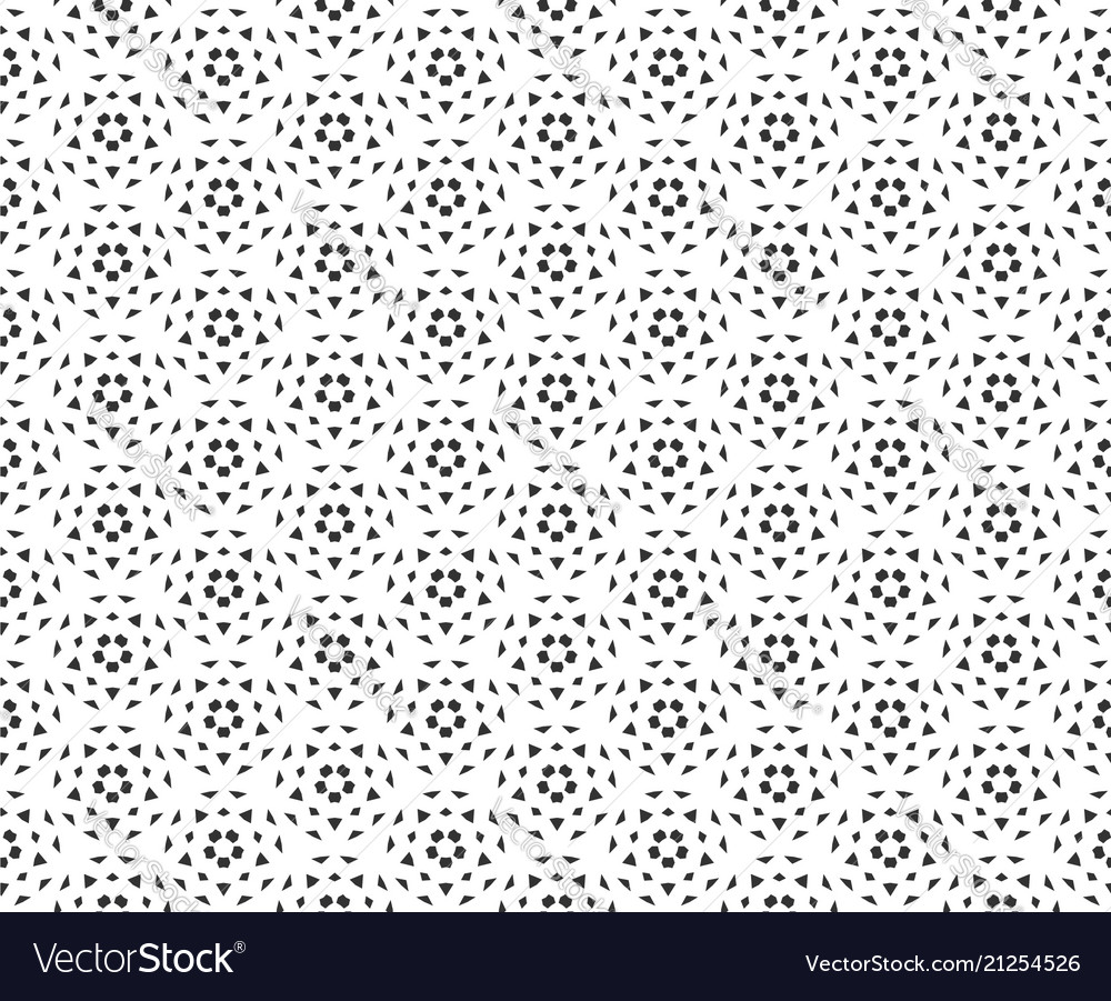 Abstract geometric seamless pattern repeating Vector Image