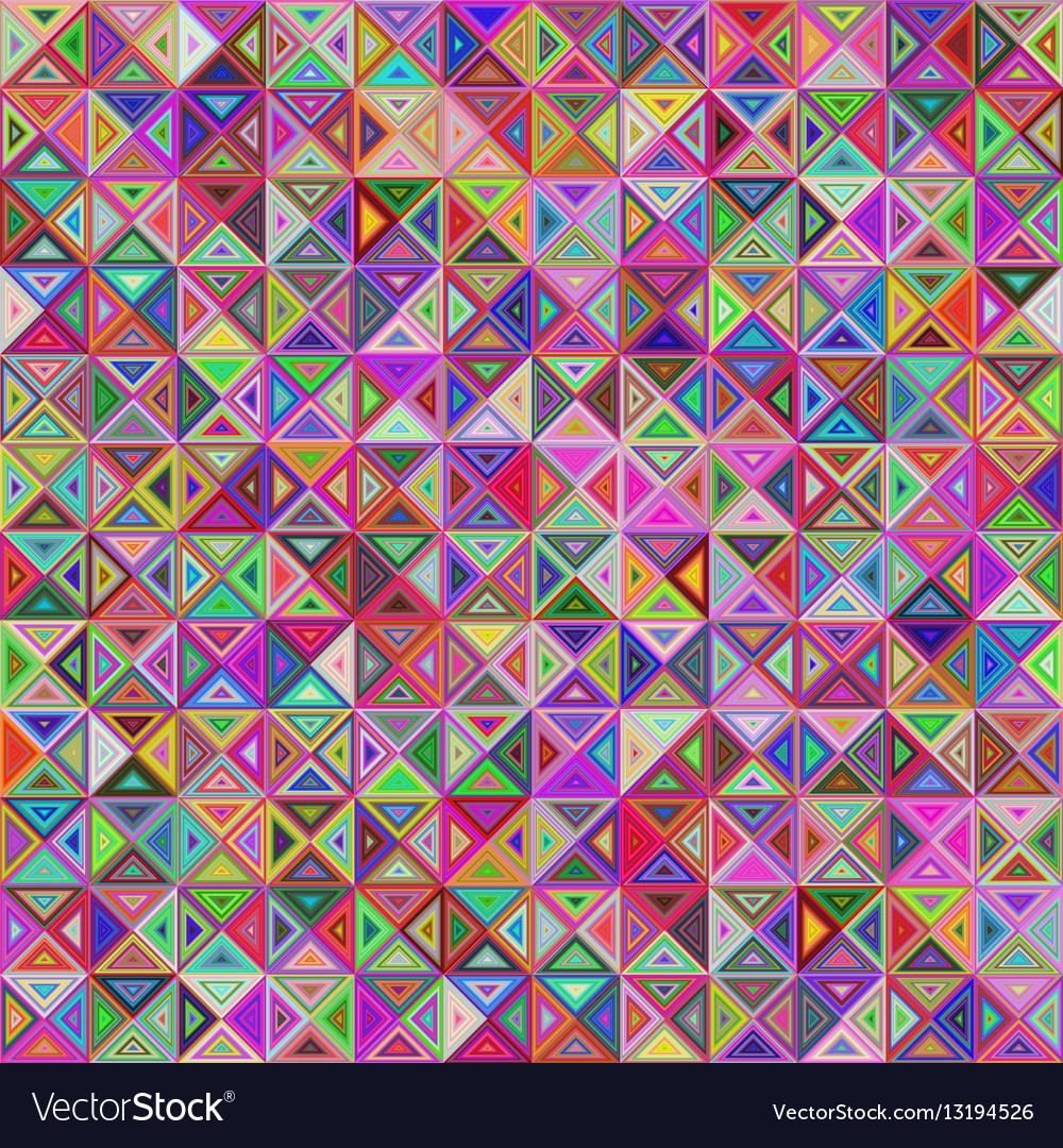 Abstract regular triangle mosaic background design Abstract regular triangle mosaic background design