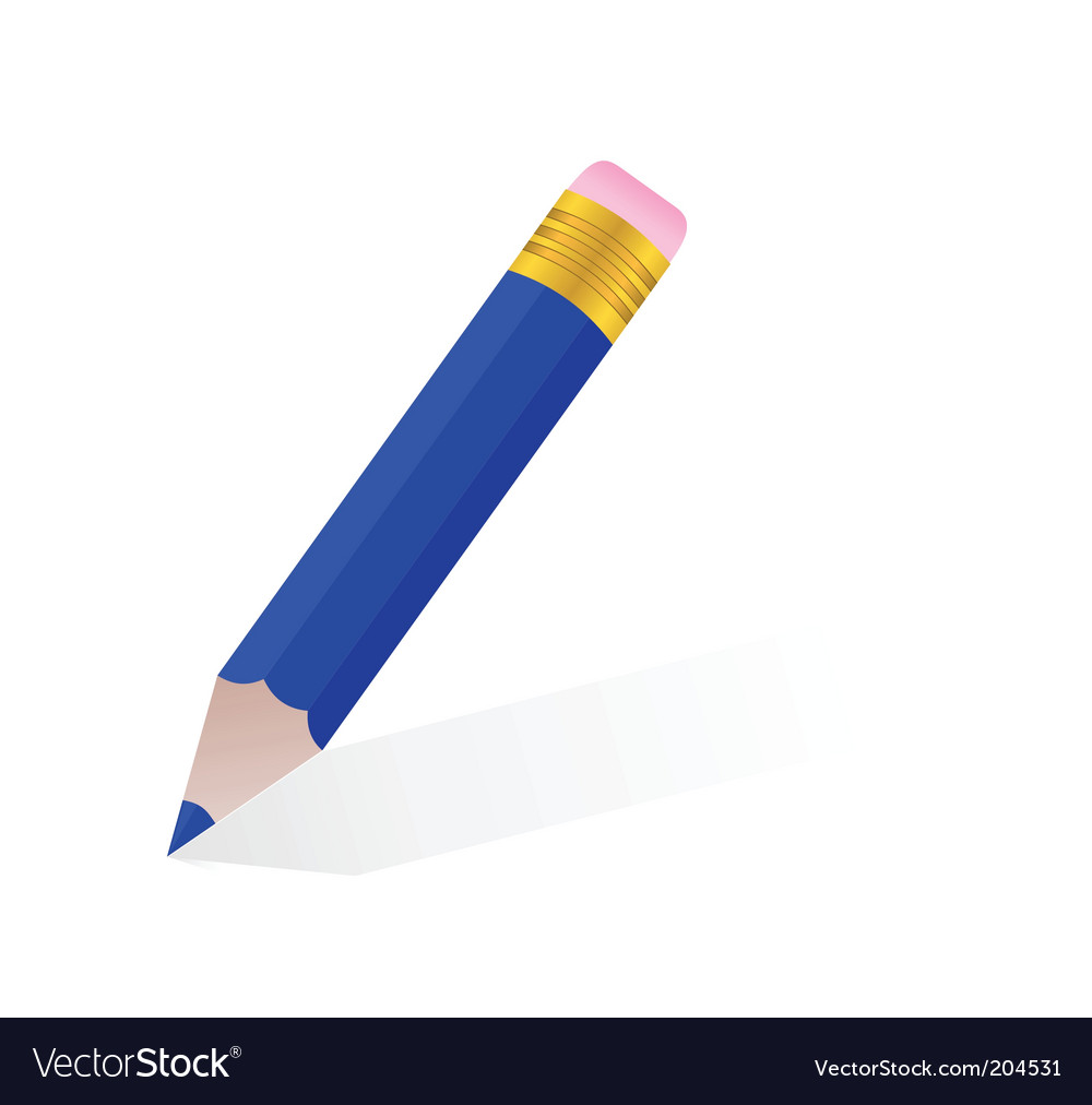 Pencil Royalty Free Vector Image - VectorStock