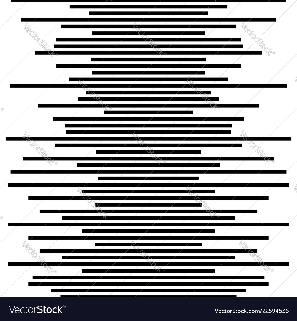 Parallel straight lines monochrome pattern Vector Image