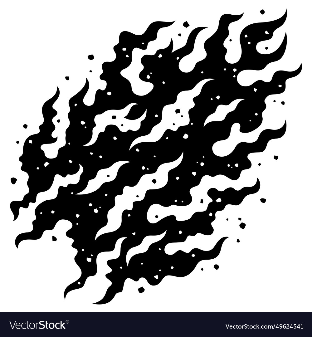 Fire Flames Royalty Free Vector Image Vectorstock