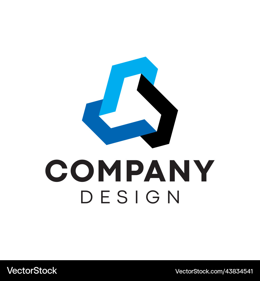 Graphic symbol design logo template for a new Vector Image