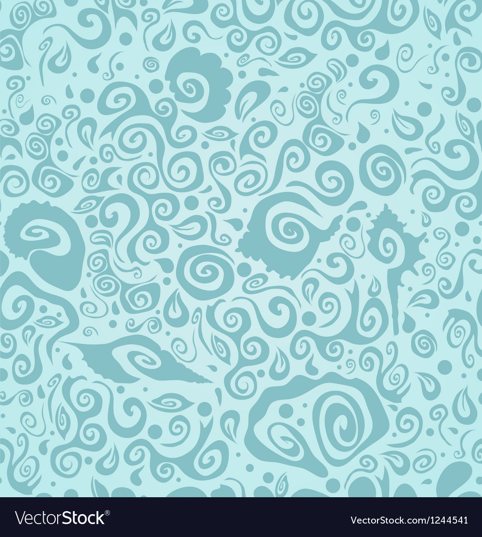 Sea pattern Royalty Free Vector Image - VectorStock