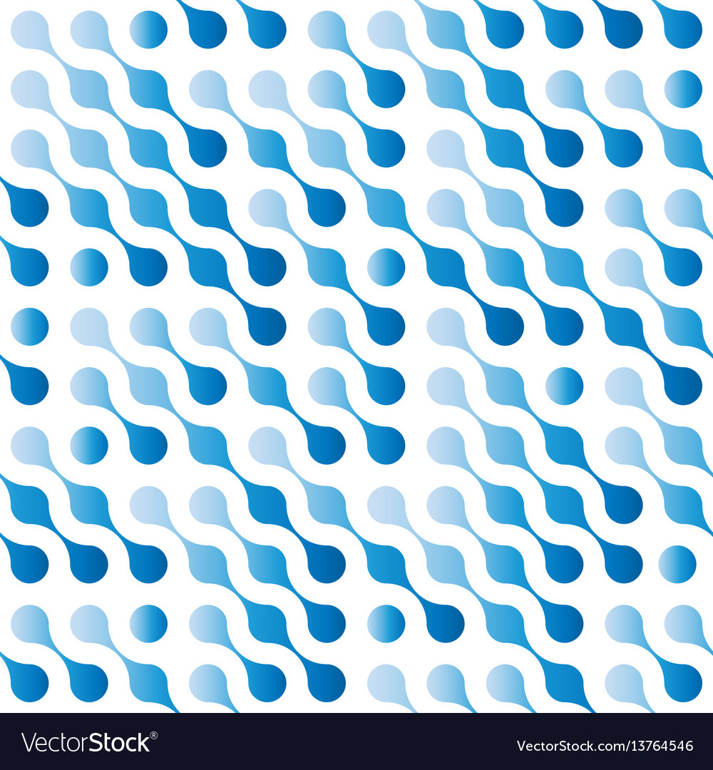 Abstract seamless pattern background of blue Vector Image