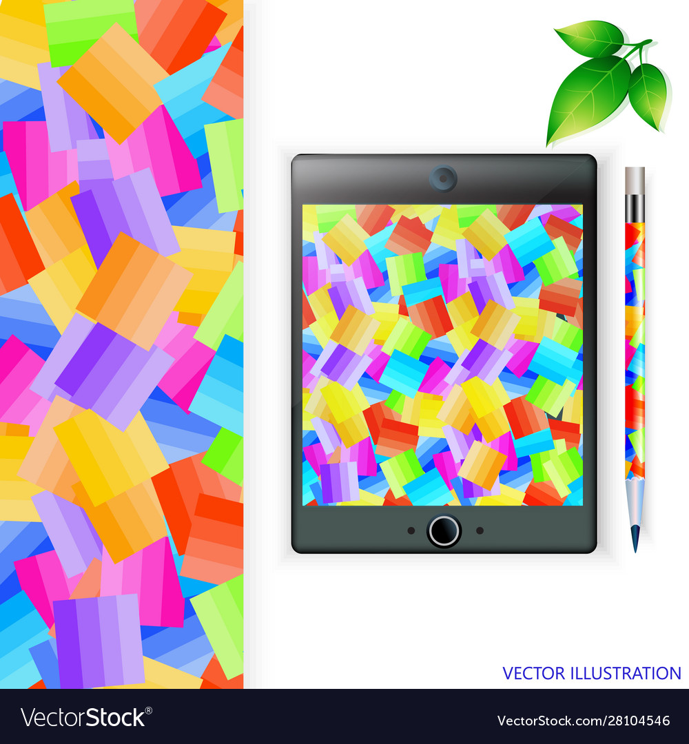 Background design with display project backdrop Vector Image