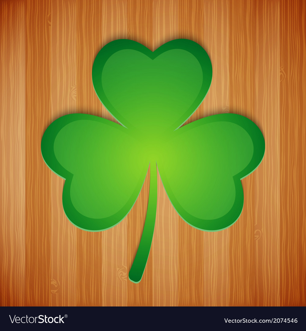 Clover background Royalty Free Vector Image - VectorStock