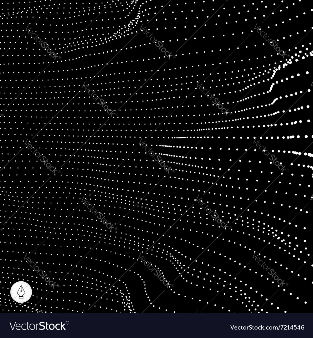 Network abstract background 3d technology Vector Image