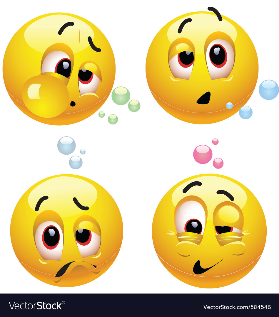 Smiley character Royalty Free Vector Image - VectorStock