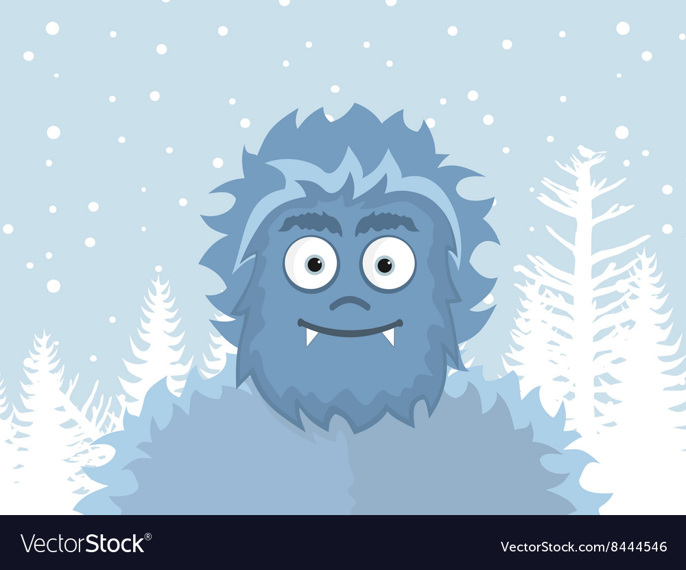 Yeti Royalty Free Vector Image - VectorStock