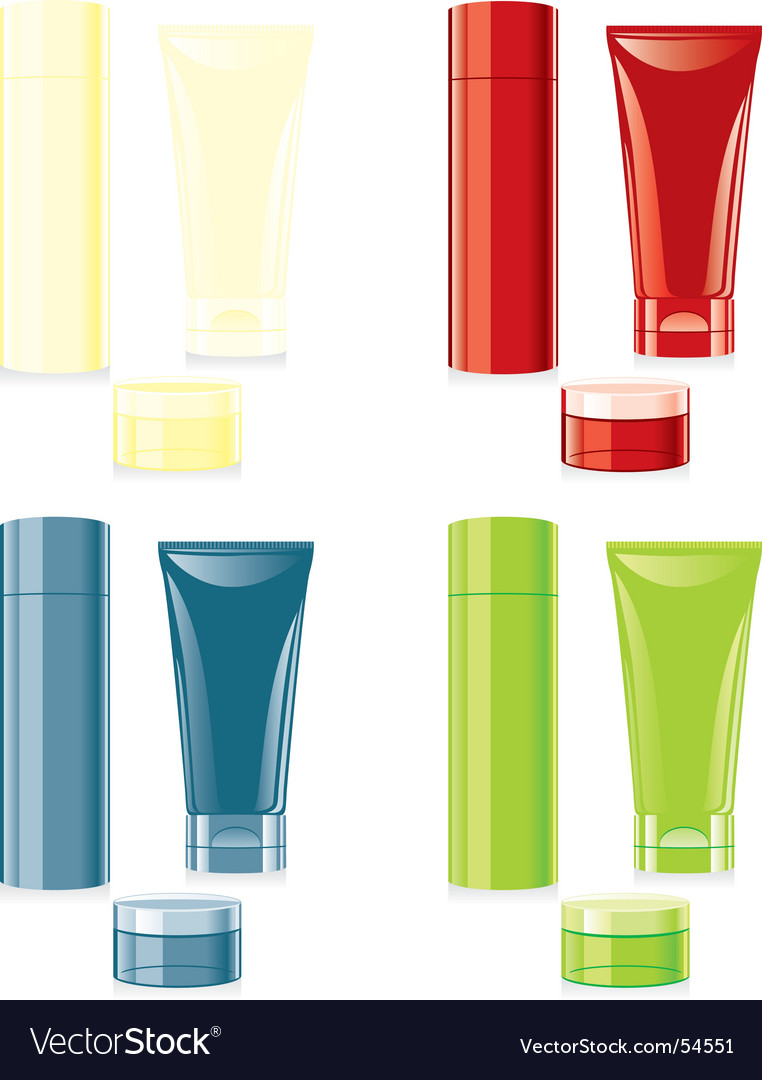 Cosmetics set Royalty Free Vector Image - VectorStock