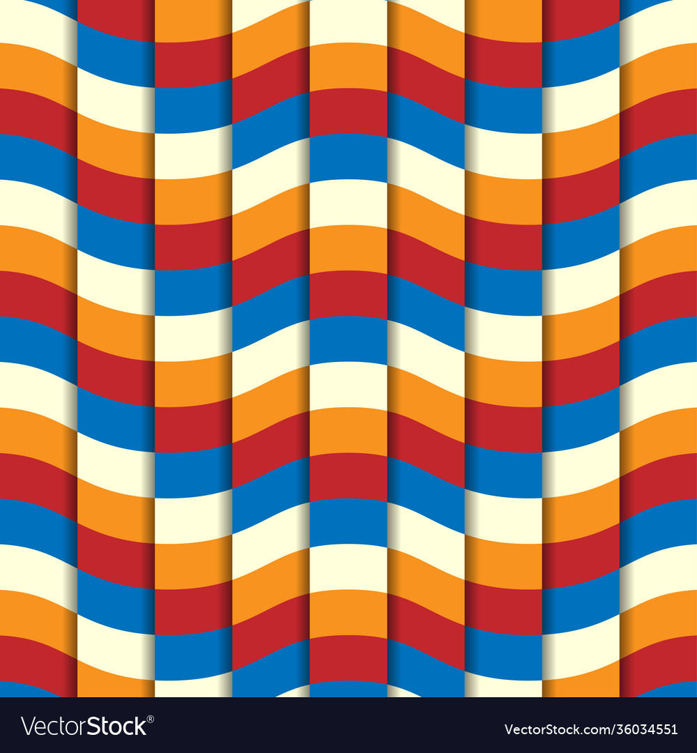 Seamless wave pattern vertical Royalty Free Vector Image