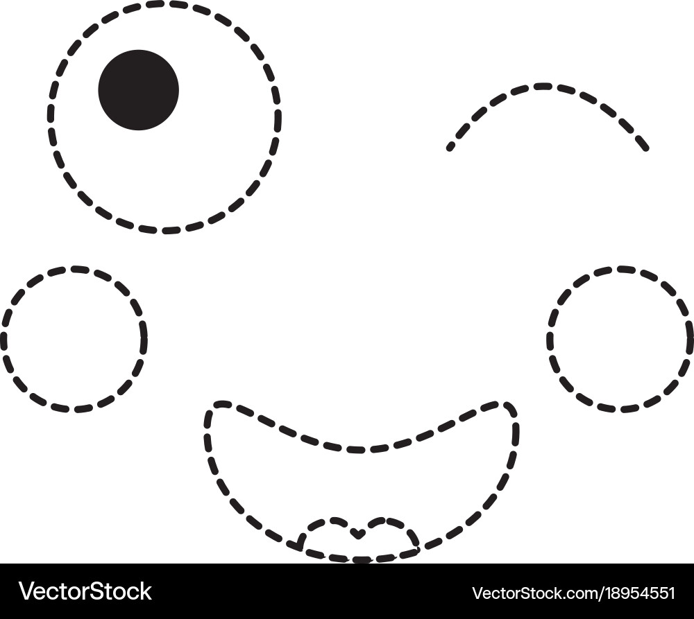 Wink happy face emoji icon image Royalty Free Vector Image