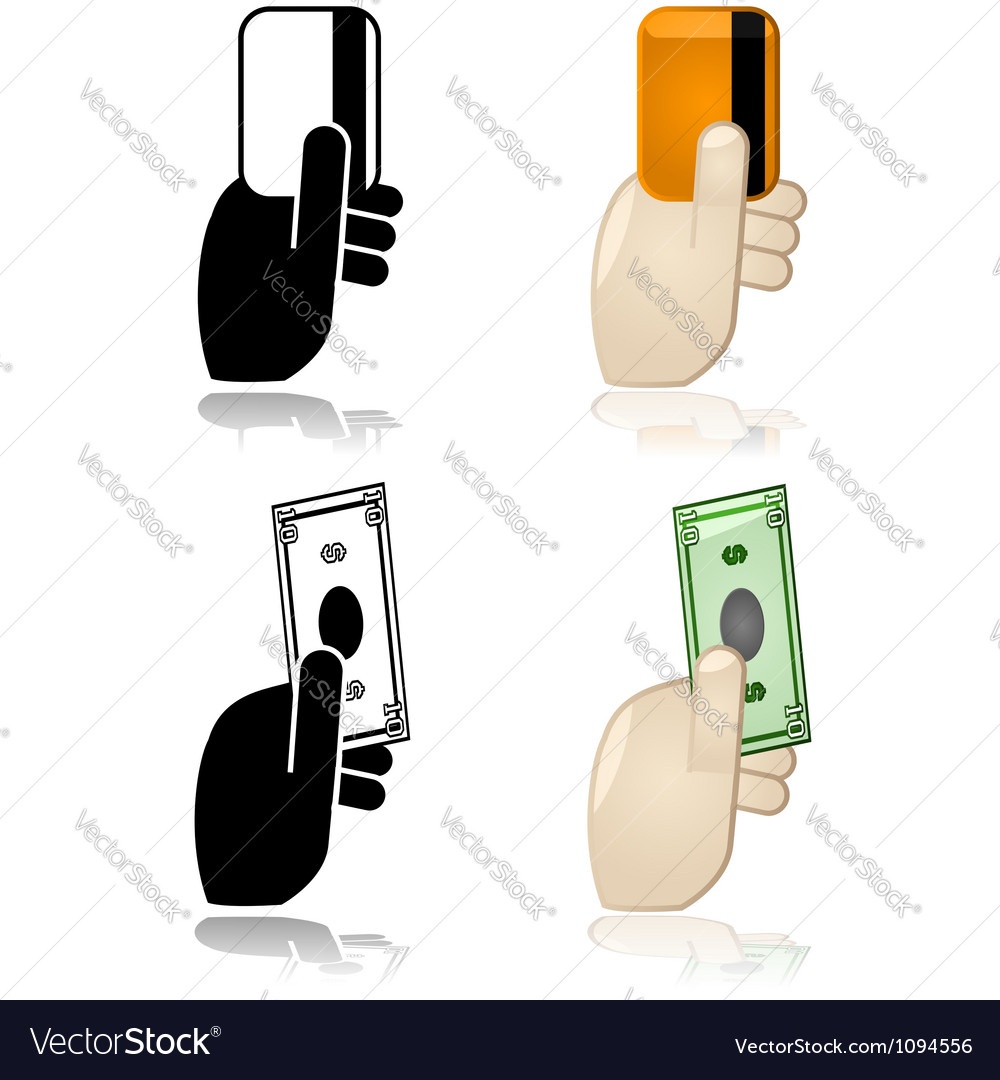 Payment options Royalty Free Vector Image - VectorStock