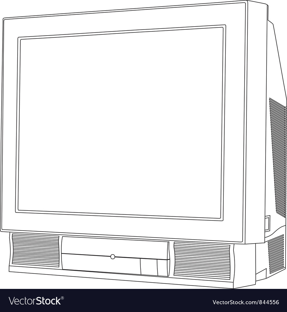 Tv Royalty Free Vector Image - VectorStock