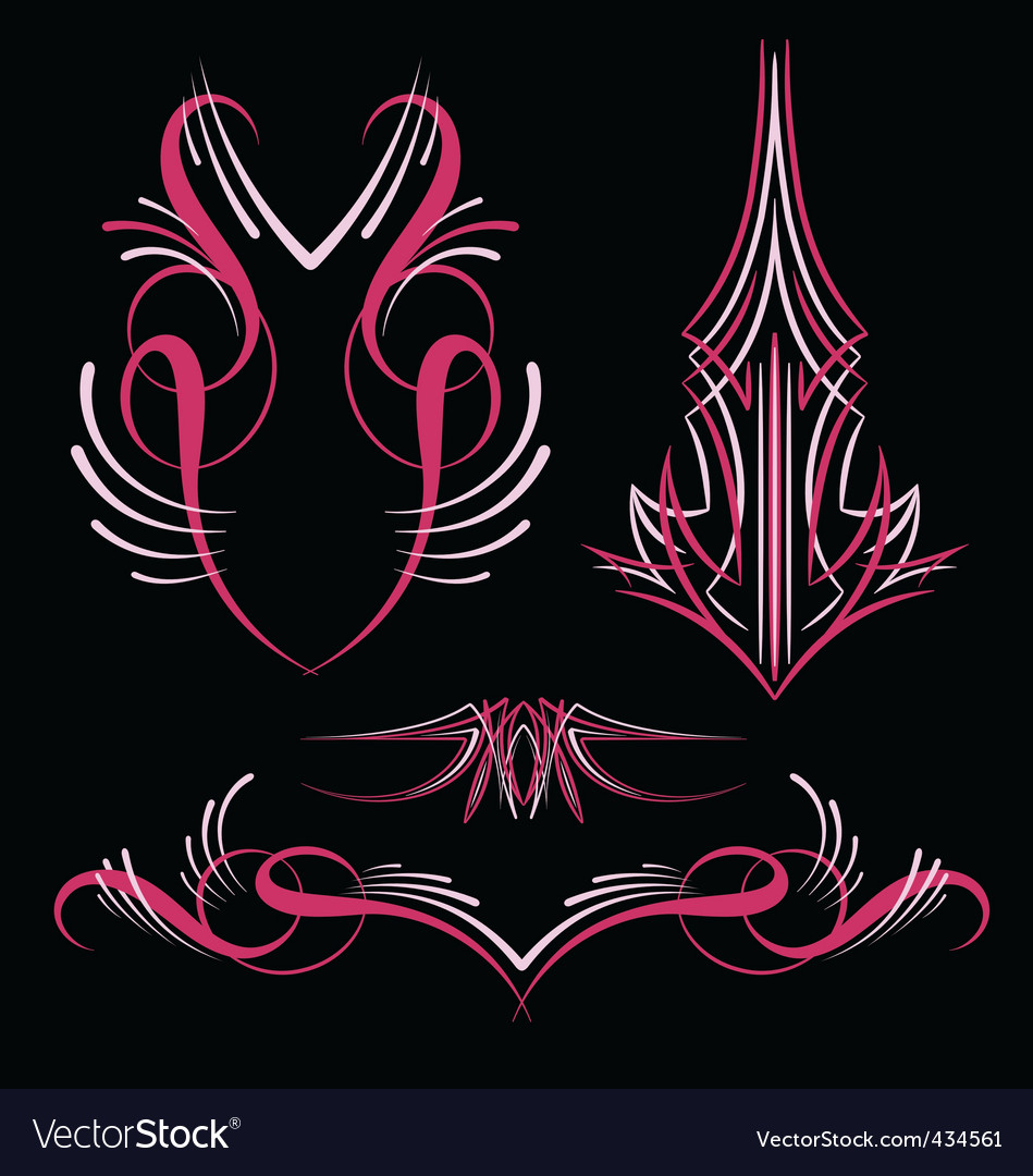 Pinstripe006 Royalty Free Vector Image - VectorStock