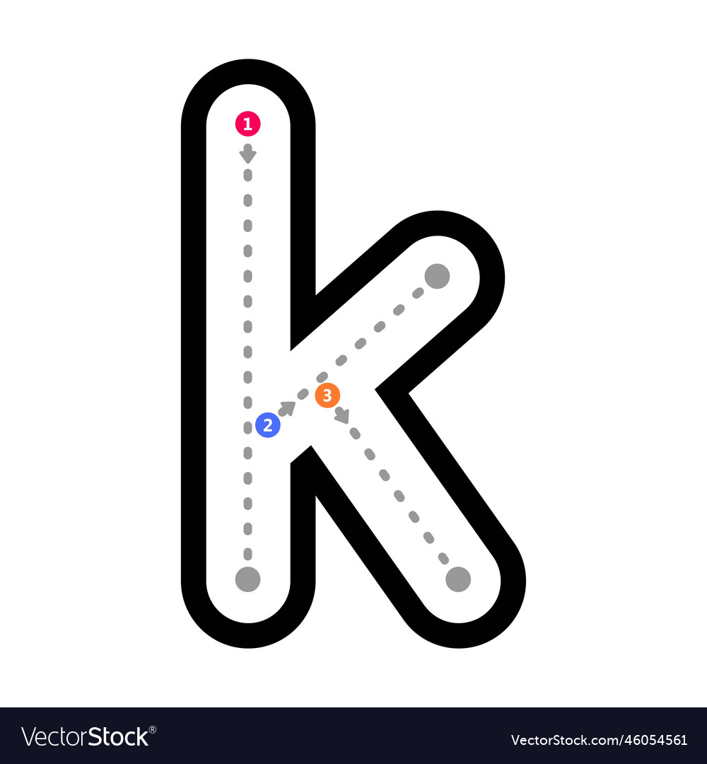 Lowercase K