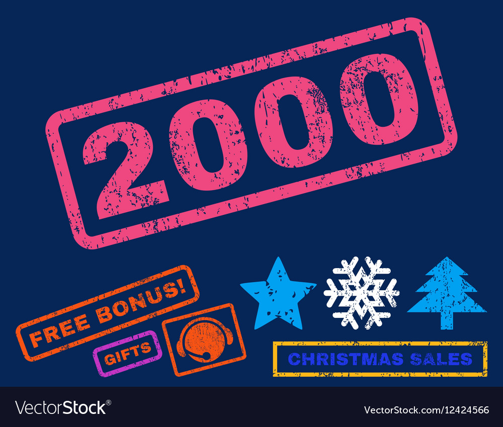 2000 rubber stamp Royalty Free Vector Image - VectorStock 2000 rubber stamp Royalty Free Vector Image - VectorStock
