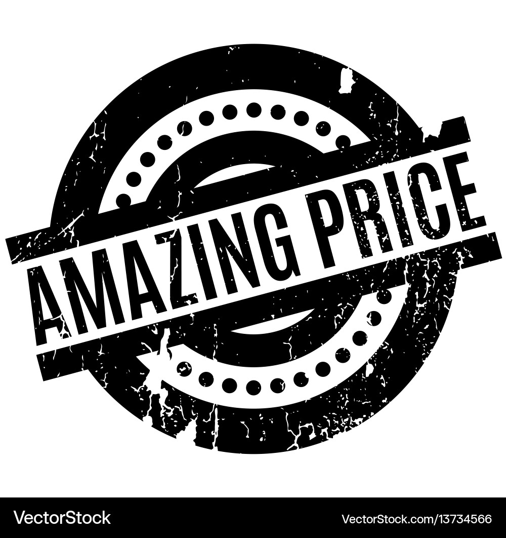 Amazing price rubber stamp Royalty Free Vector Image