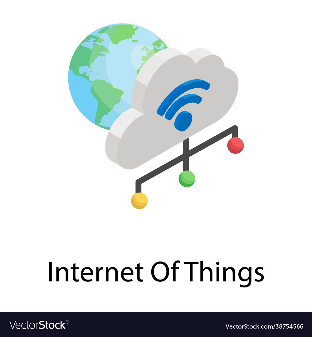 Internet things Royalty Free Vector Image - VectorStock