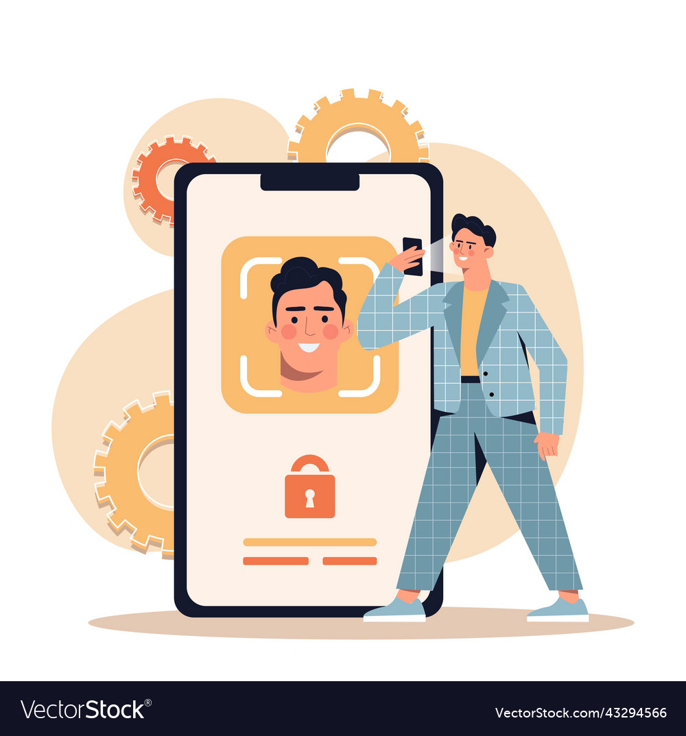 Personal Data Security Royalty Free Vector Image
