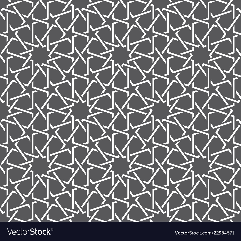 Classical moroccan geometric seamless pattern Vector Image