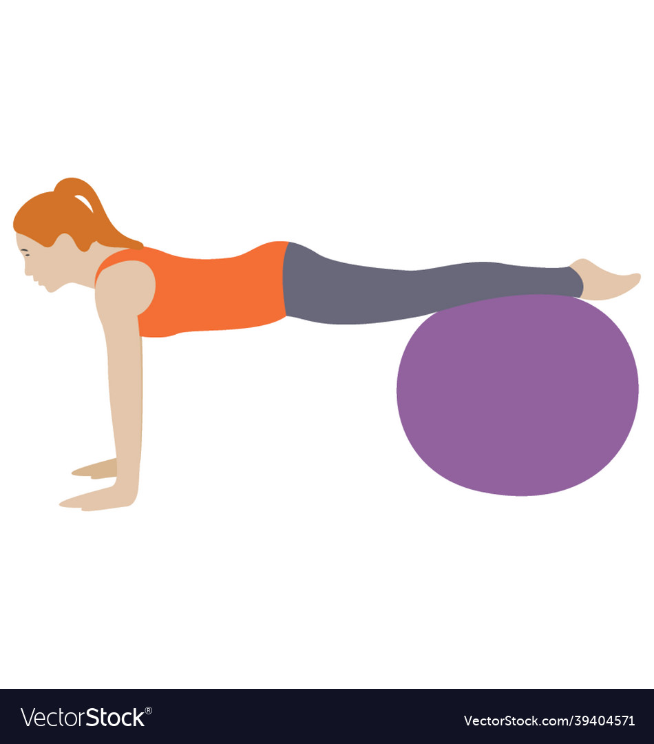 Workout exercise Royalty Free Vector Image - VectorStock