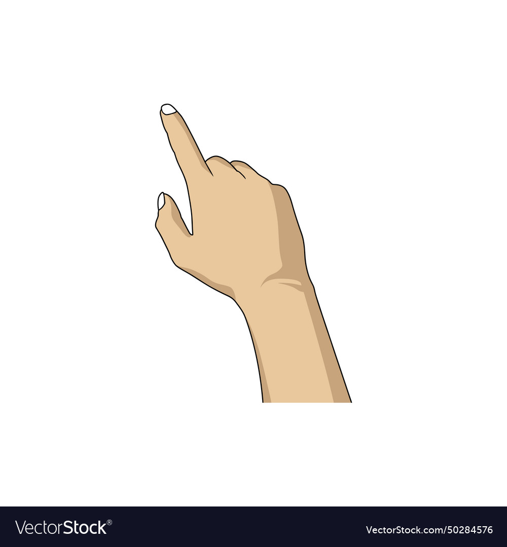 Hand Royalty Free Vector Image - VectorStock