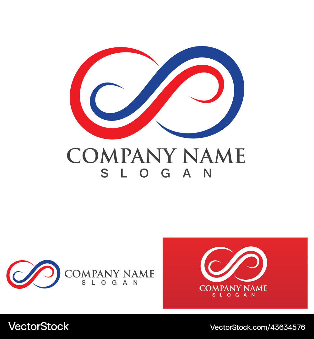 Infinity design Royalty Free Vector Image - VectorStock