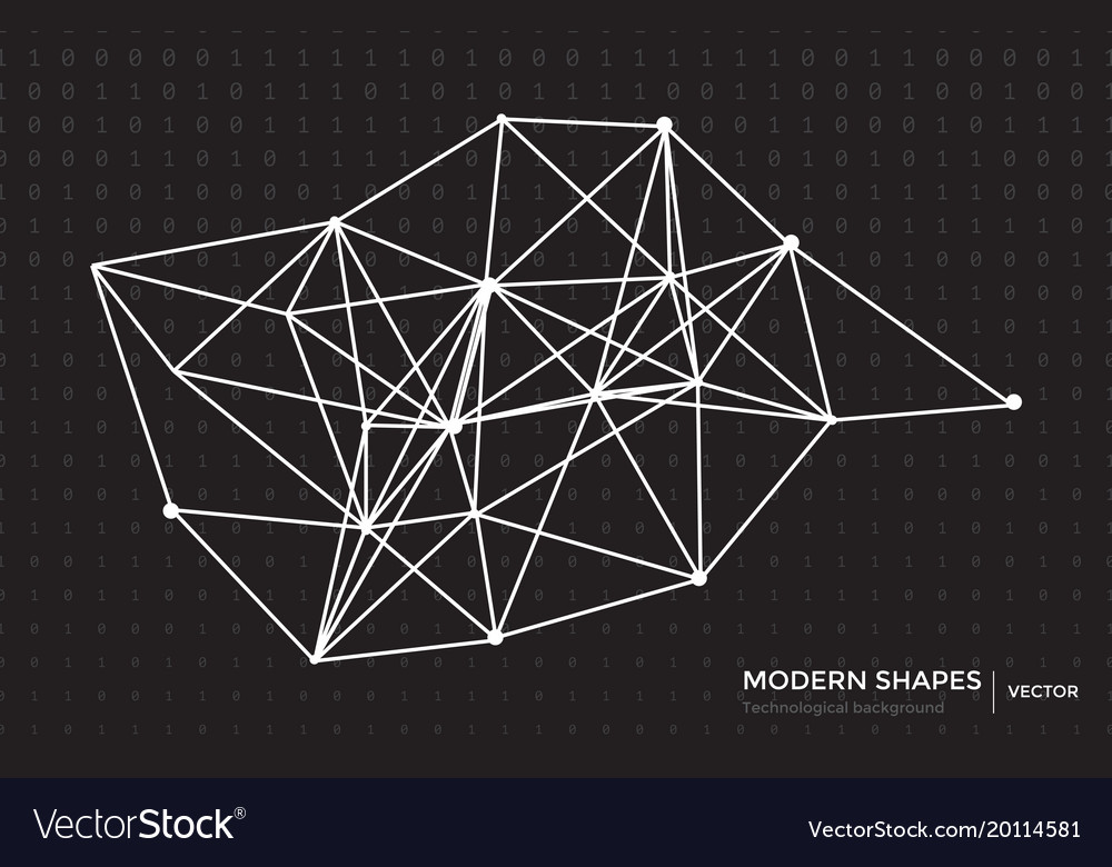 Abstract Circuit Networking Blockchain Royalty Free Vector