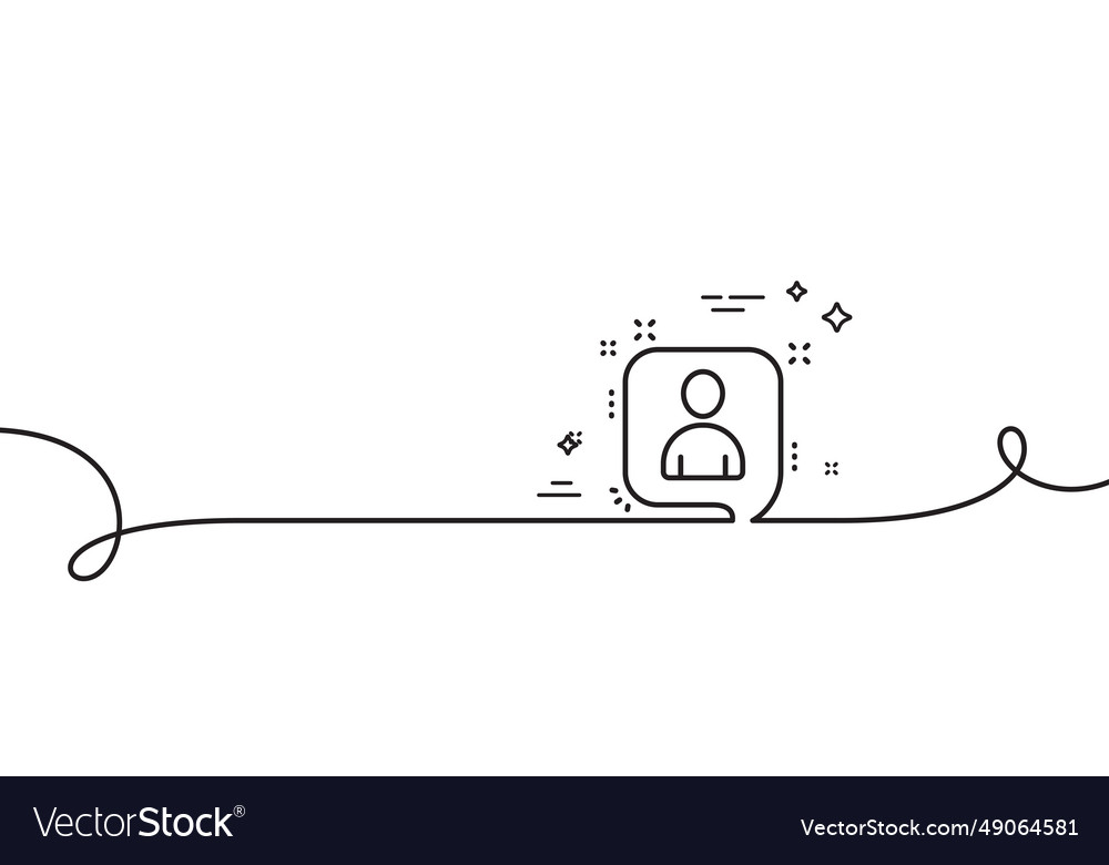 Developers chat line icon business management Vector Image