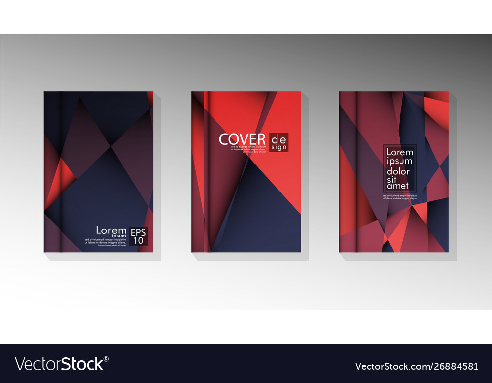 Gradient minimal geometric pattern design Vector Image