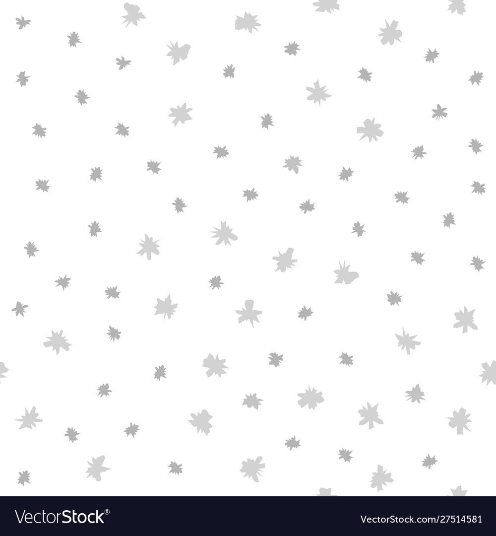 Gray flower pattern seamless background Royalty Free Vector